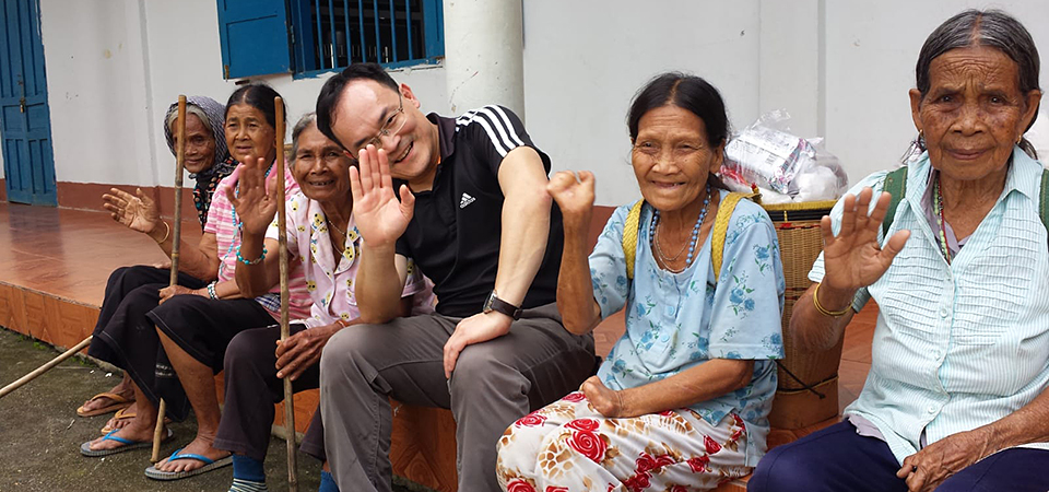 Fr Joseph Lam visits lepers in Vietnam - Catholic Outlook