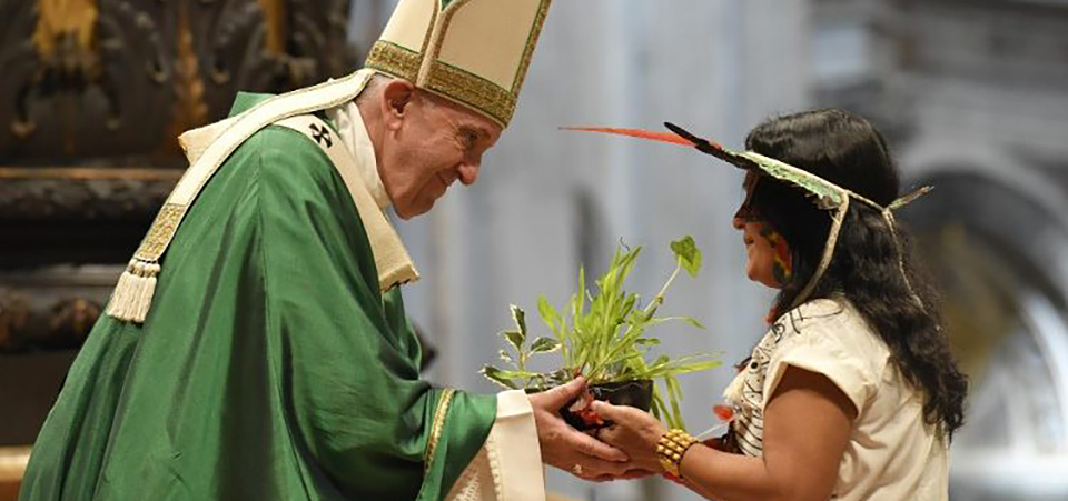 Pope encourages creation of Amazonian Mass - Catholic Outlook
