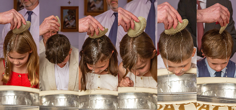 Six school children welcomed into Catholic faith – Catholic Outlook