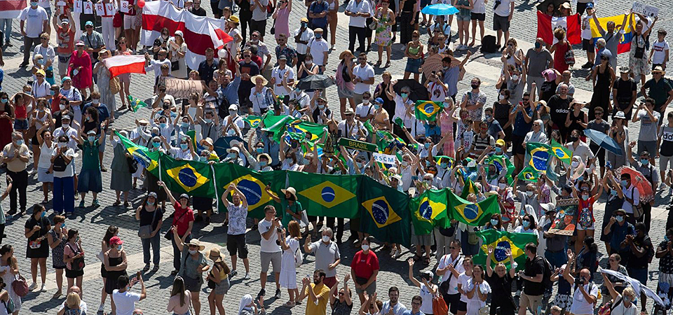 Pope to Brazil's religious: Jesus our first and only love - Catholic ...