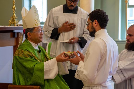 Matthew Dimian keeping his eyes ‘firmly fixed on Christ’ - Catholic Outlook