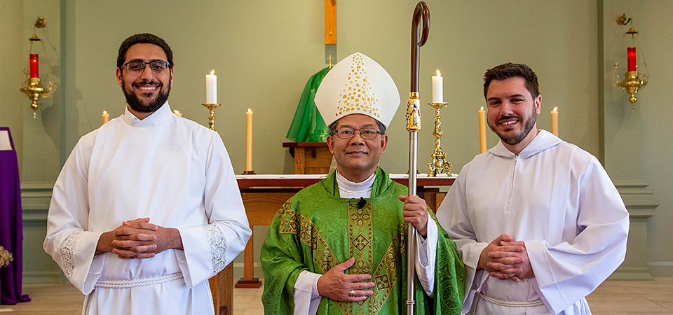 A step closer to priesthood for our newest acolytes - Catholic Outlook