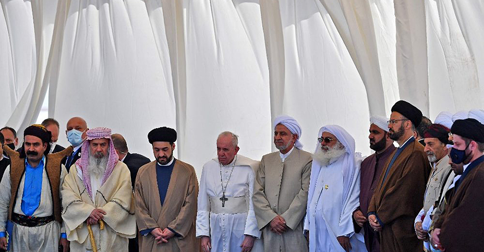 Pope Francis' message to representatives of the Abrahamic religions at ...