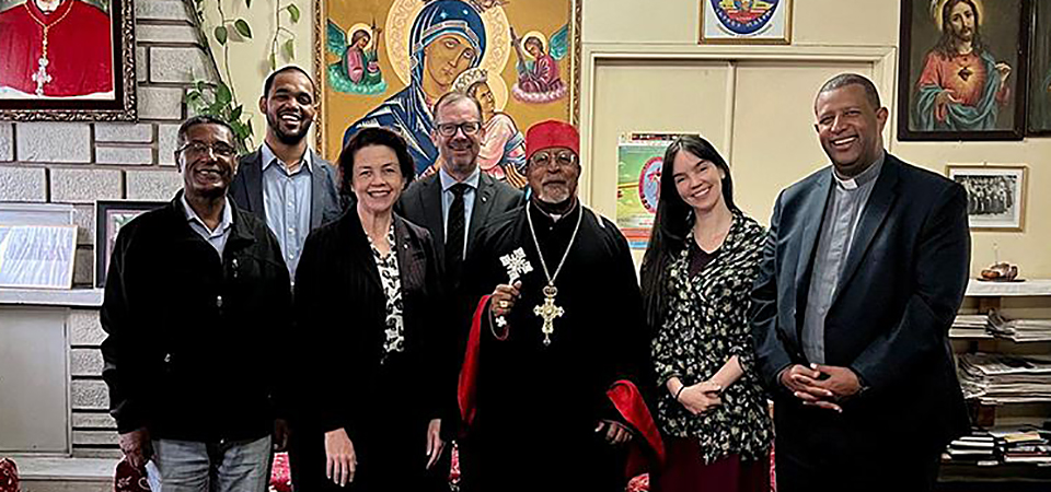 Caritas Australia CEO meets with Cardinal Souraphiel in Addis Ababa ...