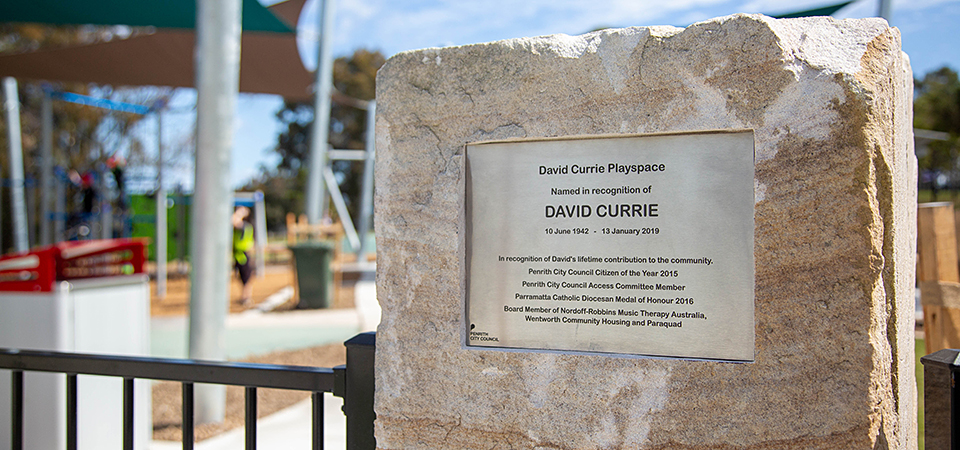 Community hero honoured with new accessible playspace - Catholic Outlook
