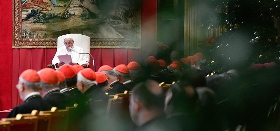 Pope to Curia: ‘Be vigilant, evil comes back under new guises ...