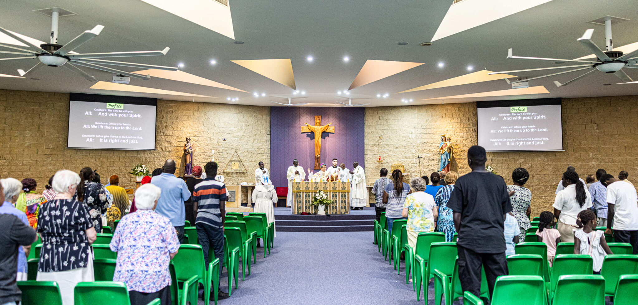 A Catholic community gives thanks for St Josephine Bakhita - Catholic ...