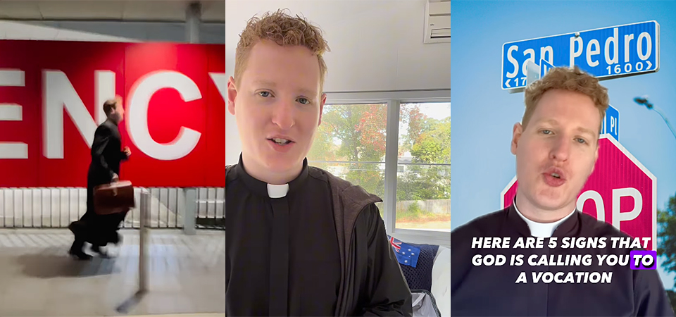 Broken Bay vocations director Fr Sam French goes viral on TikTok ...