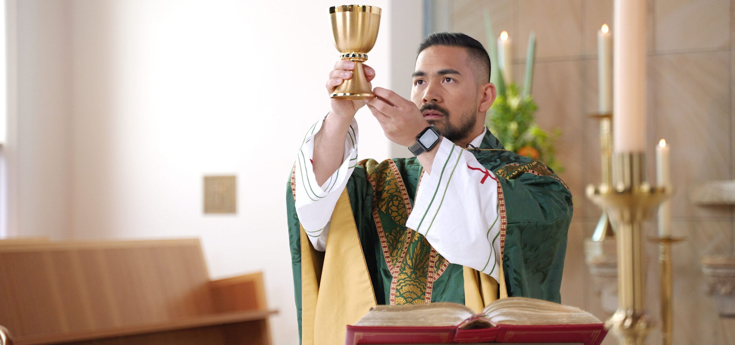 Engagement and encounter key to TV mass - Catholic Outlook